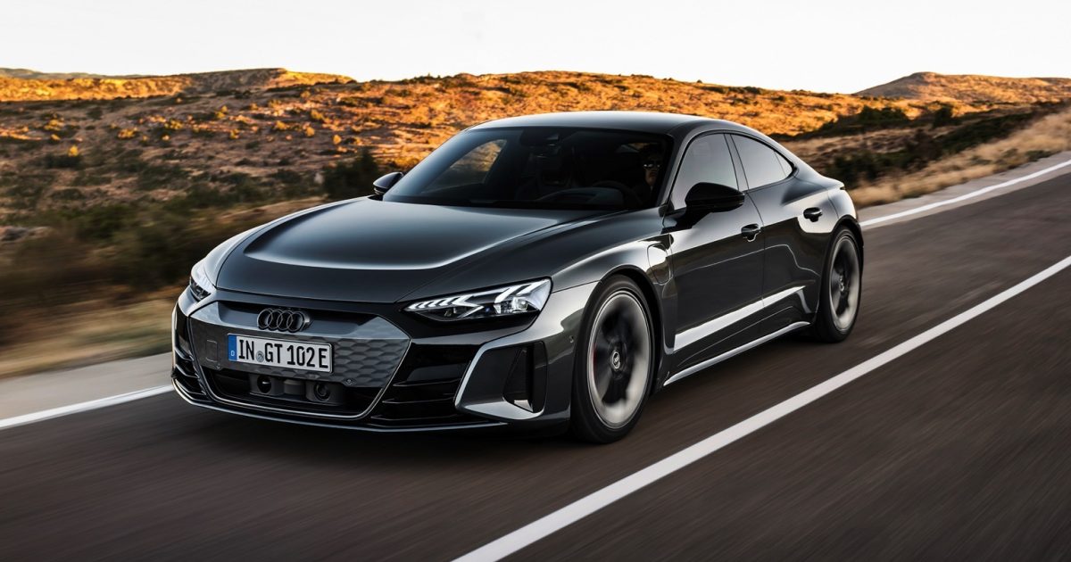 Elektromobilis Audi e-tron GT RS - kaina, specifikacijos | Evioni