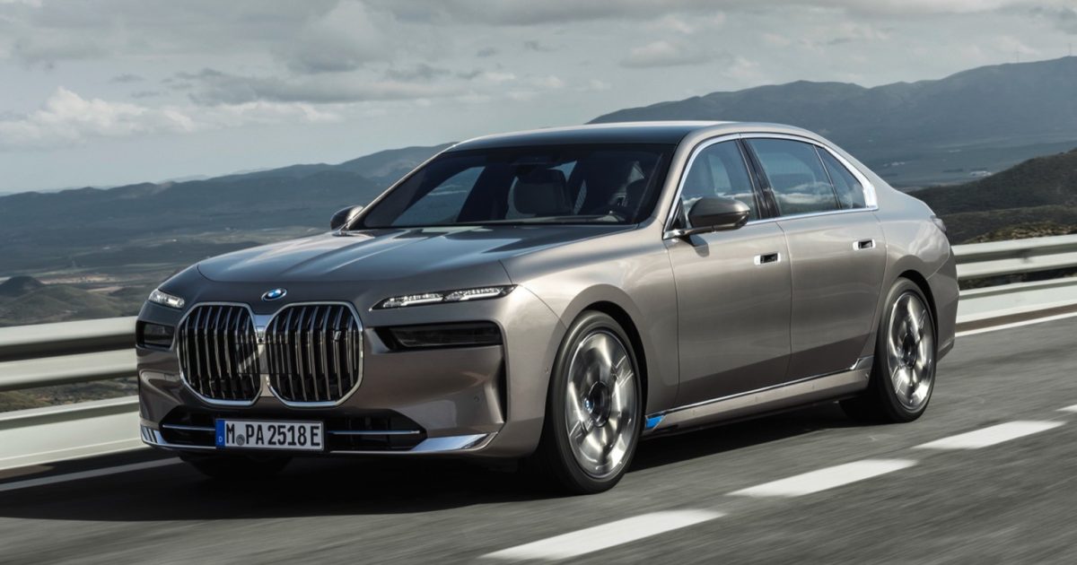 Elektromobilis BMW i7 xDrive60 - kaina, specifikacijos | Evioni