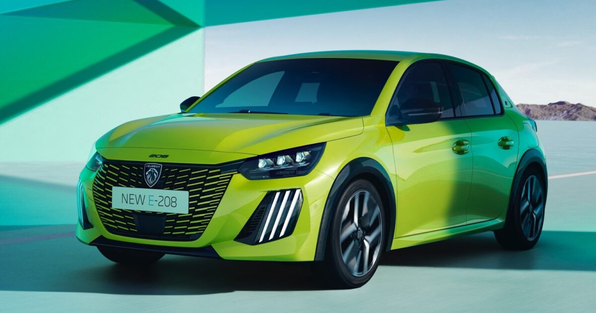 Elektromobilis Peugeot e-208 51 kWh - kaina, specifikacijos | Evioni