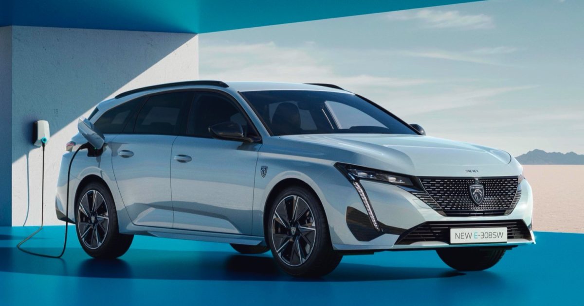 Elektromobilis Peugeot e-308 SW - kaina, specifikacijos | Evioni